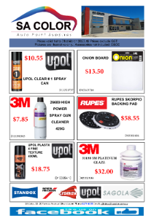 SA Color - Auto Paint Supplies